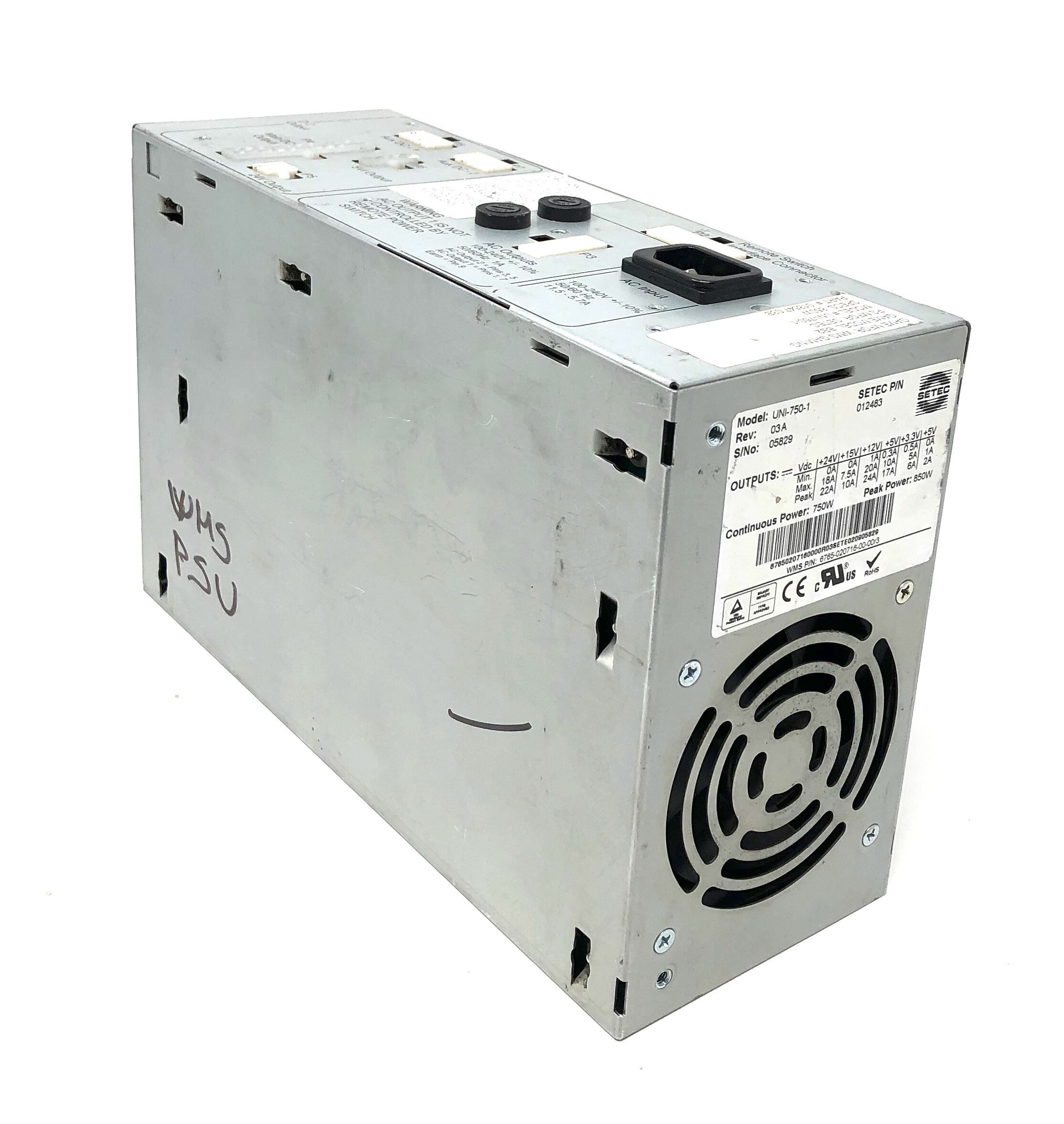 WMS BB2 Power Supply
